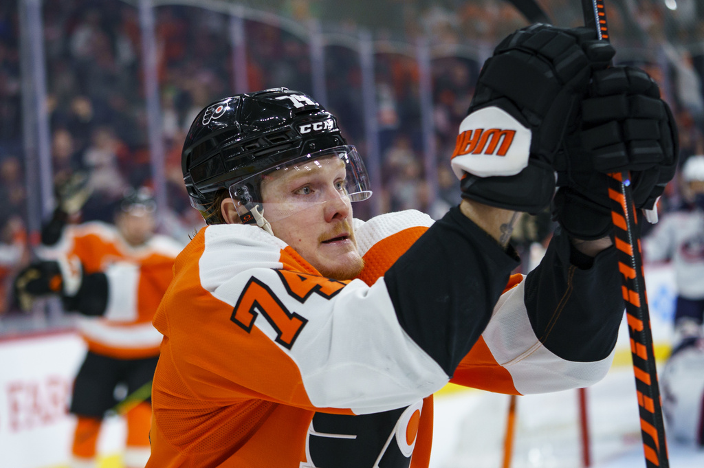 For Flyers' Versatile Winger Owen Tippett, Left is All Right