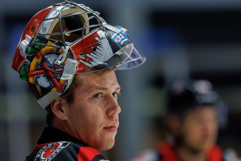 Exciting Early Returns For 'Very Calm' Drew Commesso | Chicago Hockey Now