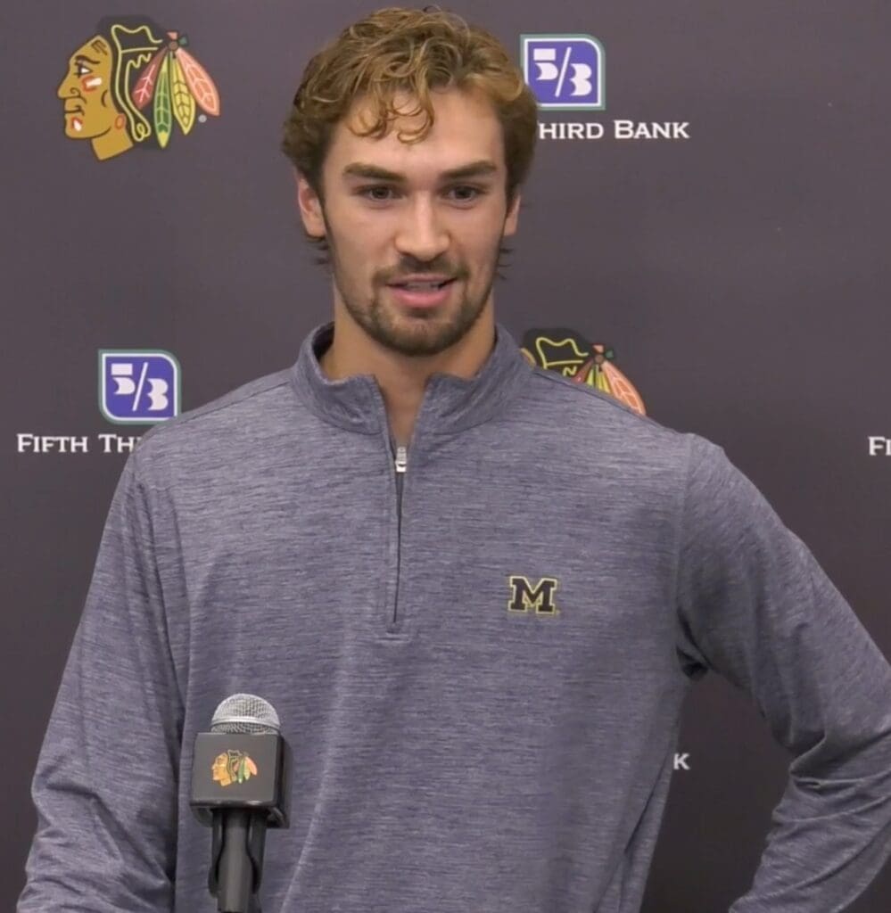 Gavin Hayes Latest Blackhawks Prospect Enjoying Postseason Success ...