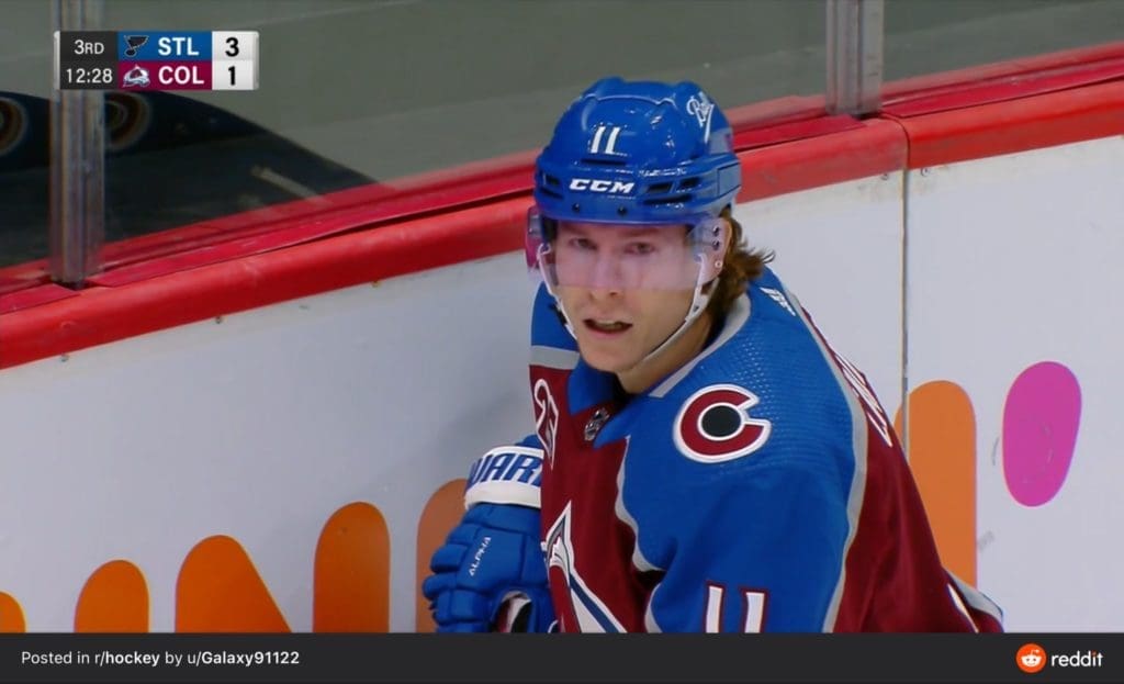 Matt Calvert returns to practice | Colorado Hockey Now