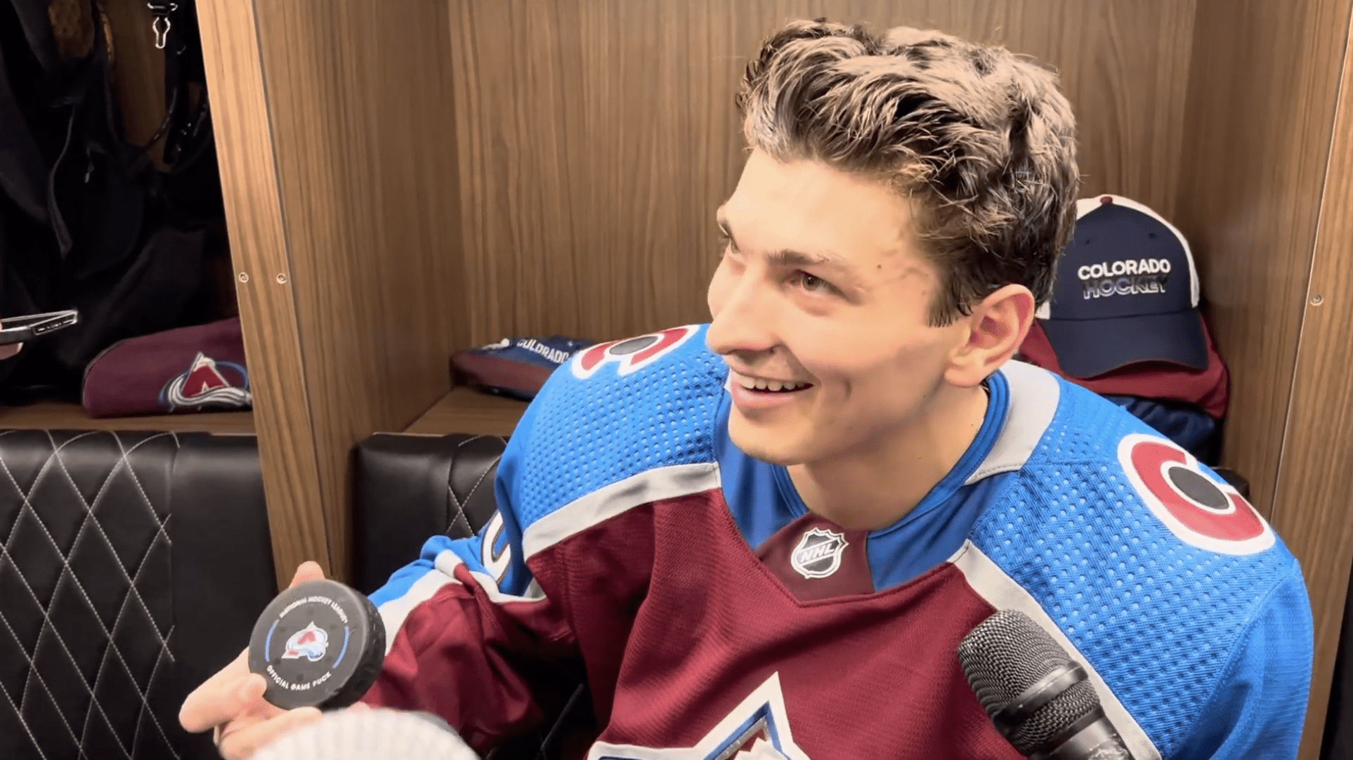 Avalanche Locker Room: MacKinnon Wows His Coach, Malinski Gets The ...