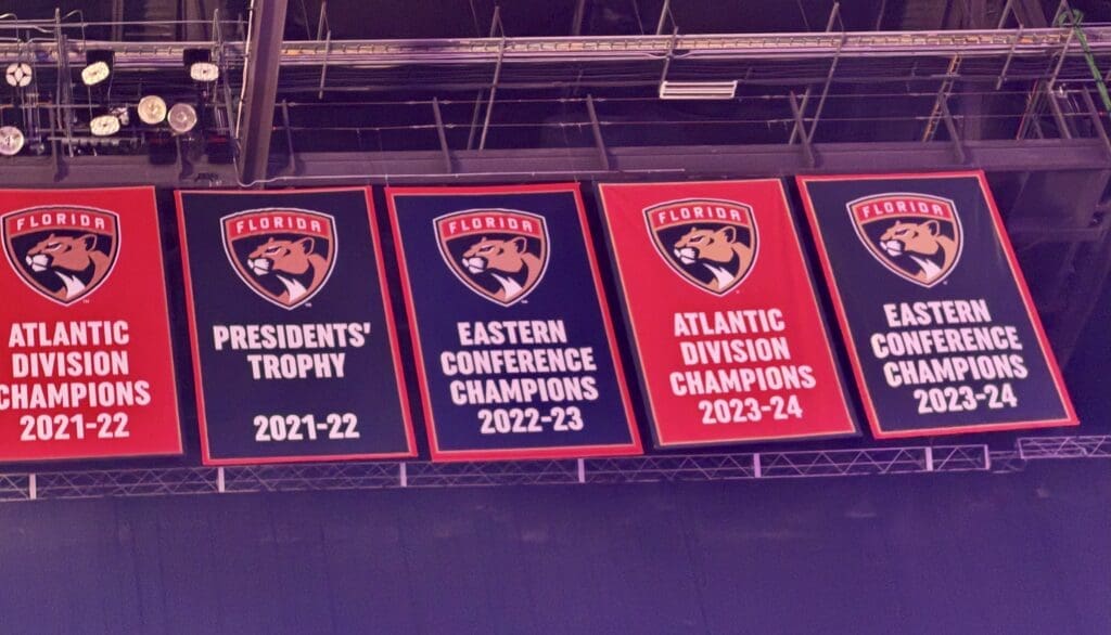 Florida Panthers Make Moves, Put Up New Banners (Not That One)